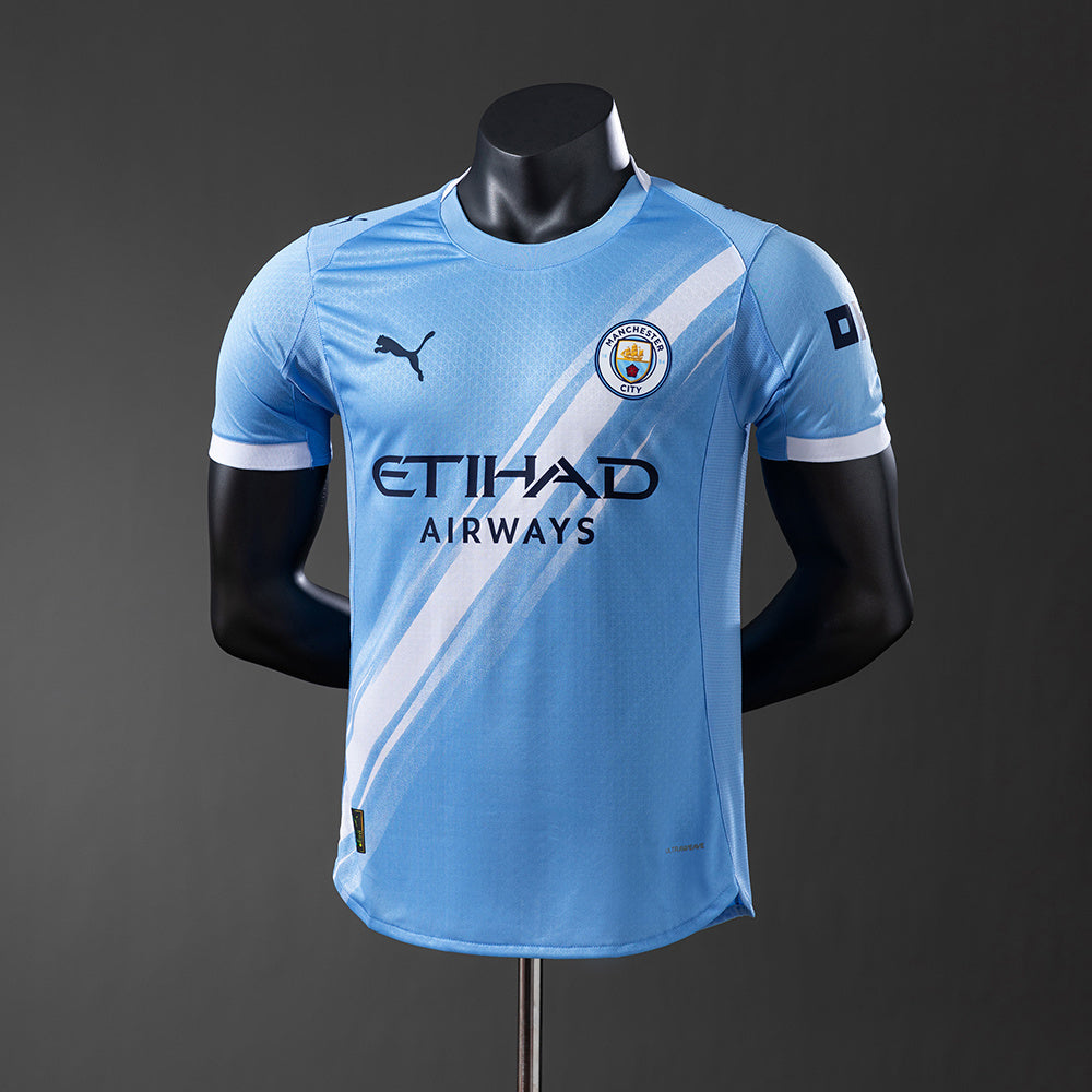 Manchester City 25/26 Home Men's Jersey- Player Issue – Futbol Kitz